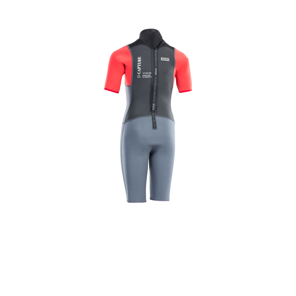 Kids Wetsuit Capture 2/2 Shorty SS Back Zip | ION Water