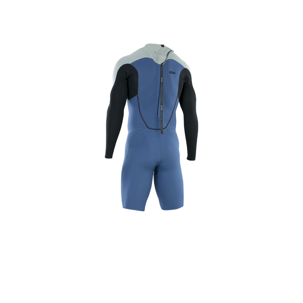 Men Wetsuit Element 2/2 Shorty Longsleeve Back Zip | ION Water