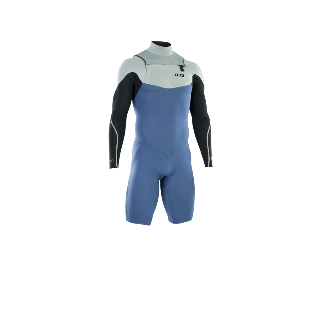 Men Wetsuit Element 2/2 Shorty Longsleeve Front Zip | ION Water