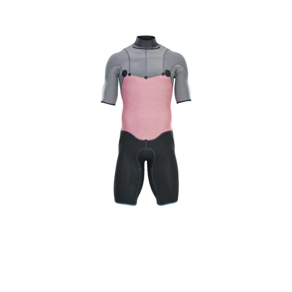 Men Wetsuit Element 2/2 Shorty Shortsleeve Front Zip | ION Water
