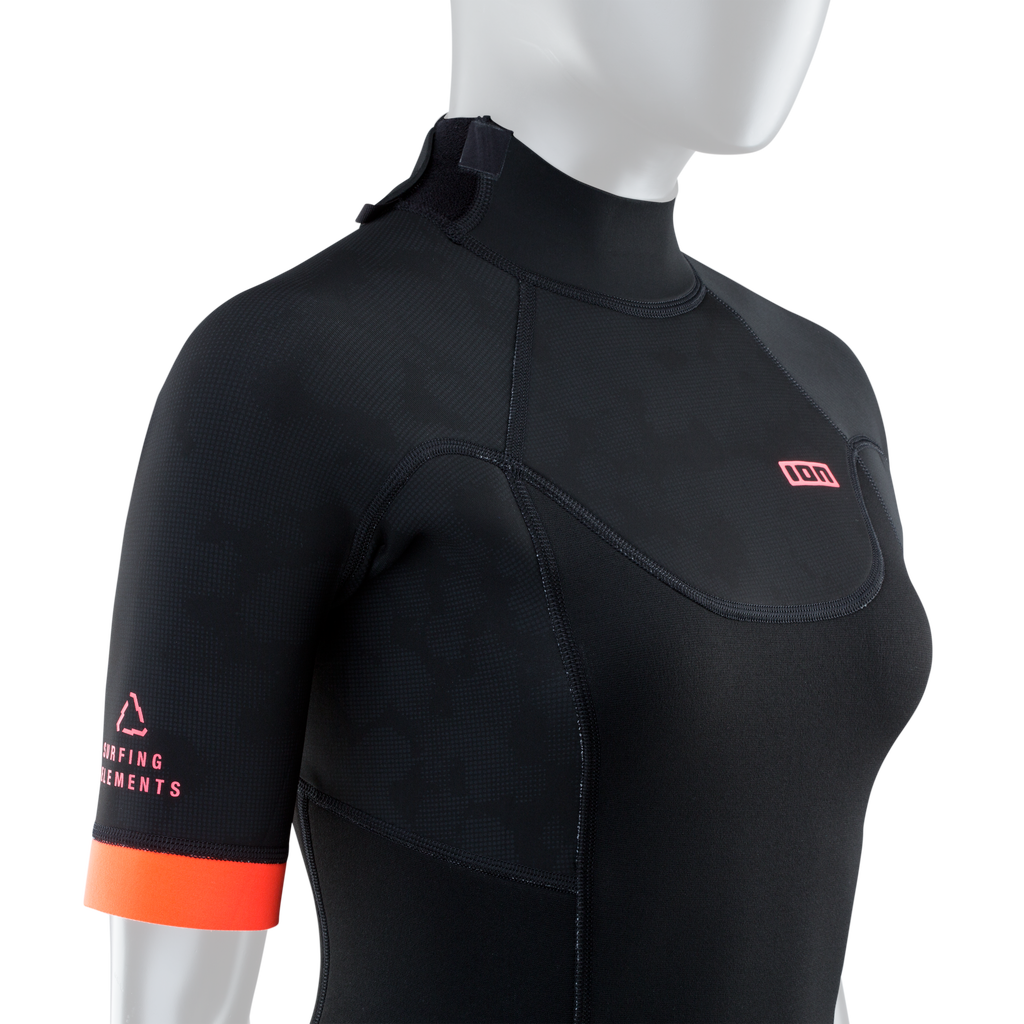 Women Wetsuit Element 3/2 Shortsleeve Back Zip | ION Water