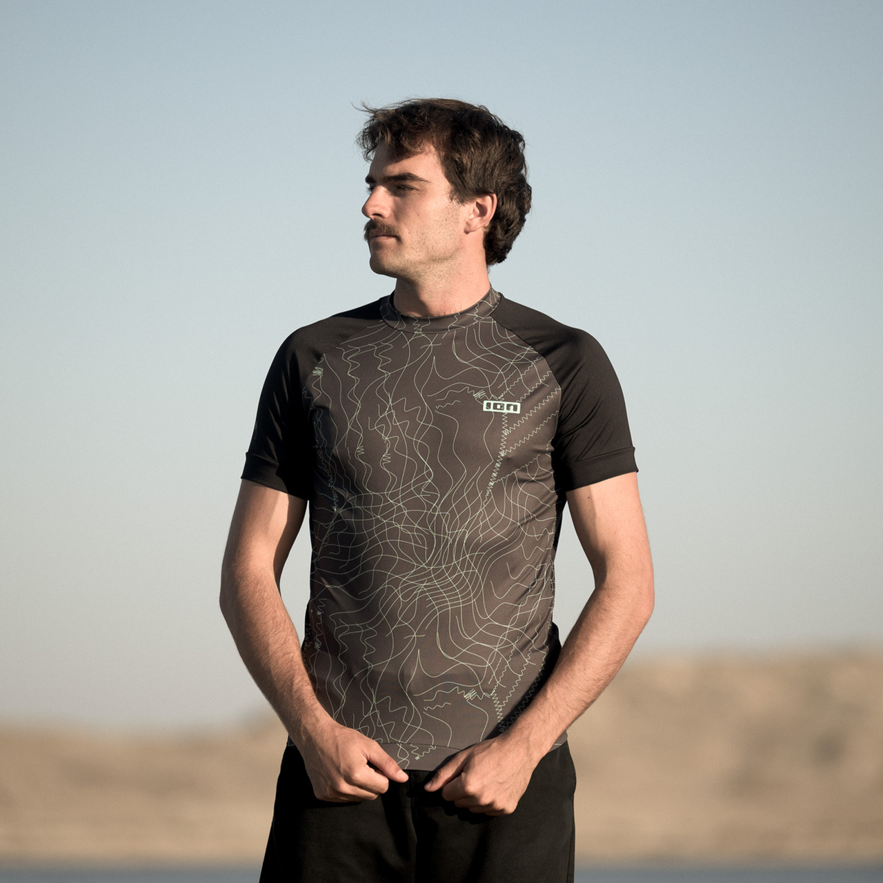 Rashguard Maze Short Sleeve Men | ION Water